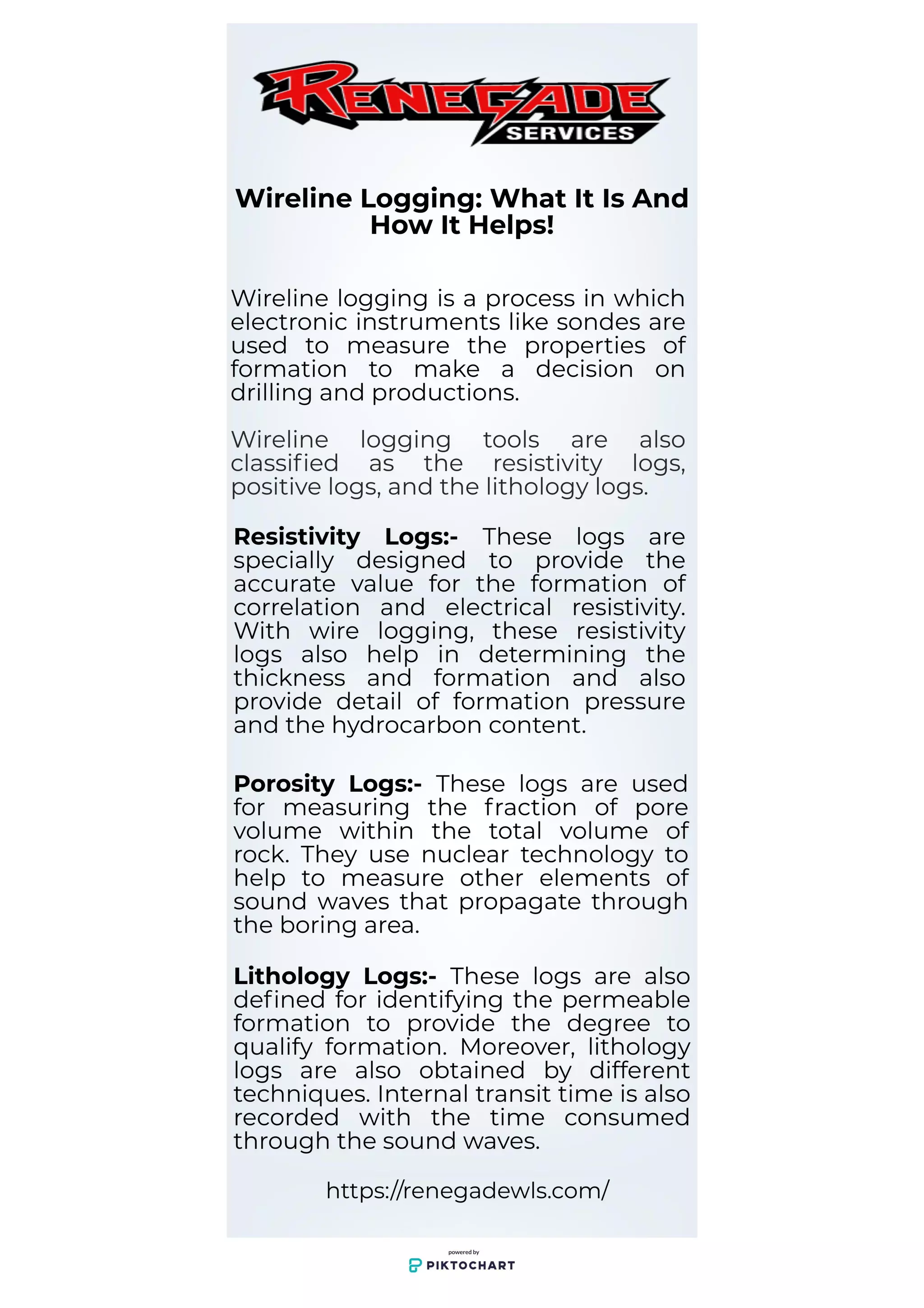 GET TO KNOW WHAT IS WIRELINE LOGGING AND HOW IT HELPS! | PDF