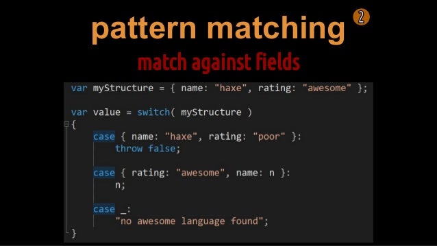 My 10 favorite haxe language features in 30 mins
