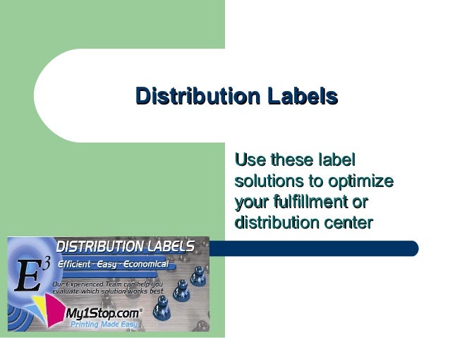 Distribution Labels