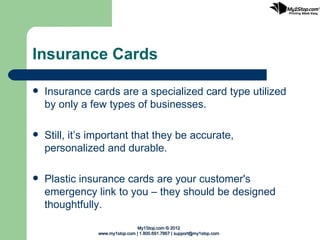 Insurance Cards