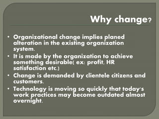 presentation on change | PPTX