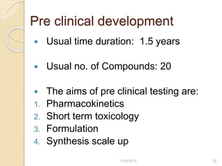 Drug discovery and development | PPTX