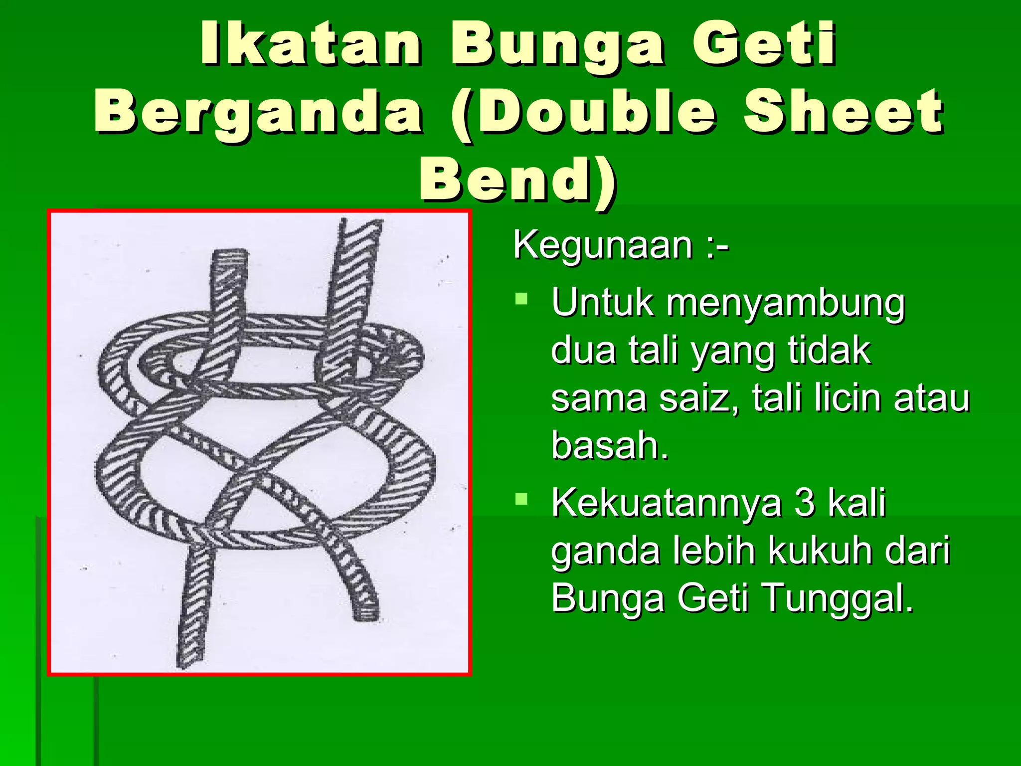 My 2 pengenalan tali - ikatan & simpulan - t2 | PPT