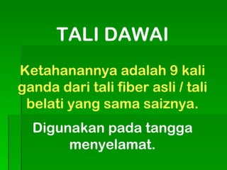 My 2 pengenalan tali - ikatan & simpulan - t2 | PPT