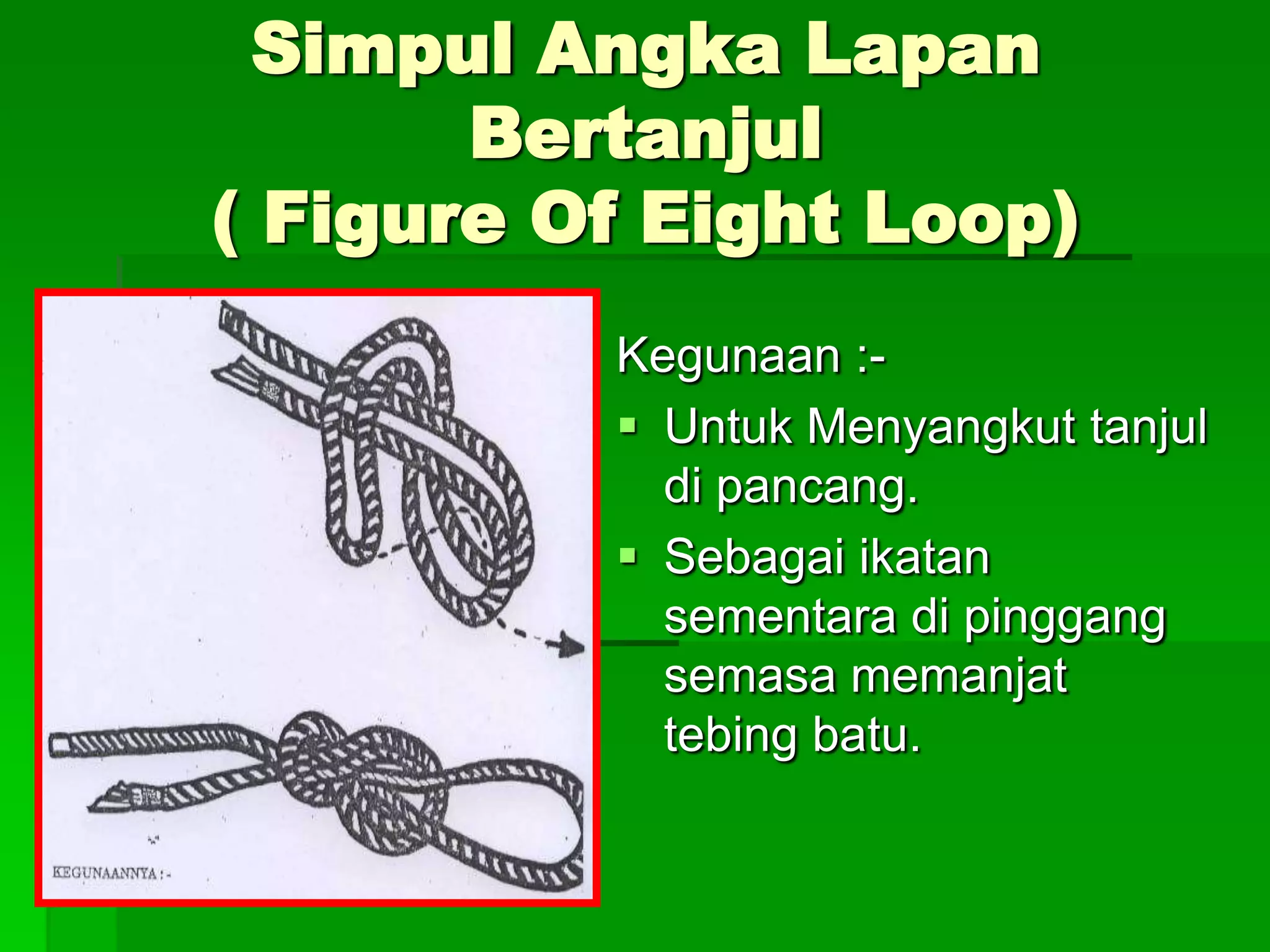 My 2 pengenalan tali - ikatan & simpulan - t2 | PPT