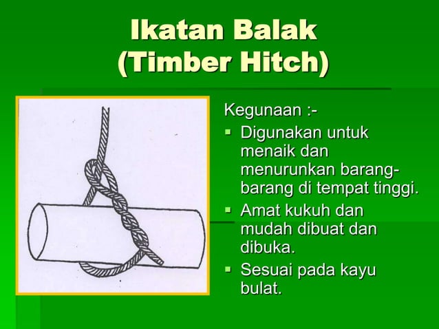 My 2 pengenalan tali - ikatan & simpulan - t2 | PPT