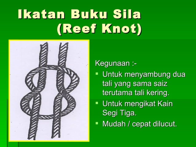 My 2 pengenalan tali - ikatan & simpulan - t2 | PPT