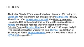 INDIAN TIME ABOUT TIME HOW CLOCKS ARE US | PPTX