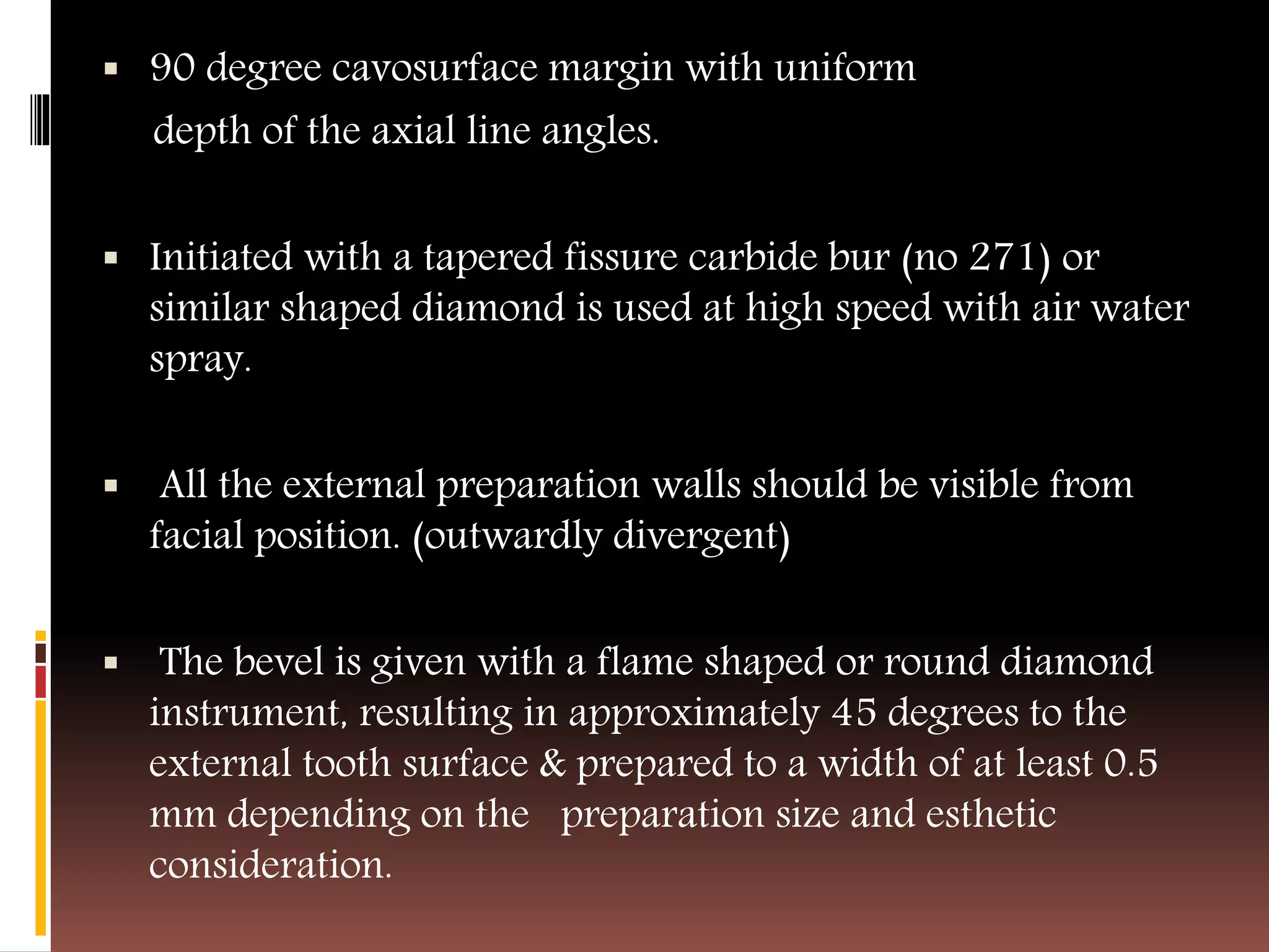 Management of class V caries | PPTX