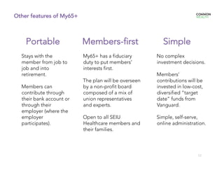 my65+ backgrounder | PPT