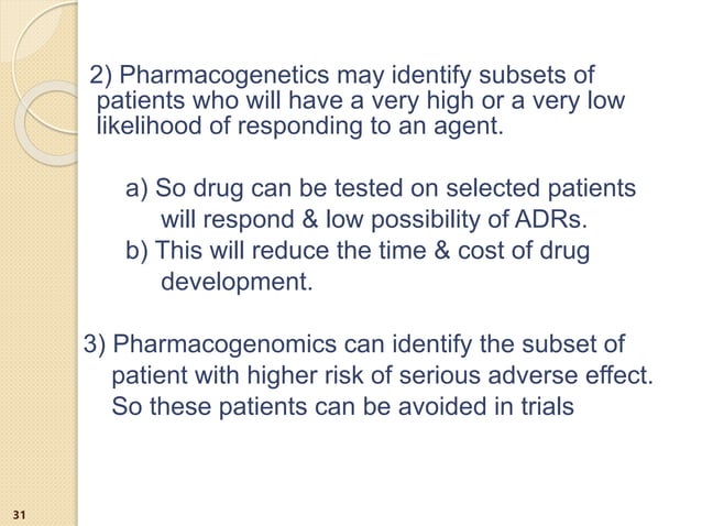 Pharmacogenetics and Pharmacogenomics | PPTX | Pharmaceutical Drugs ...