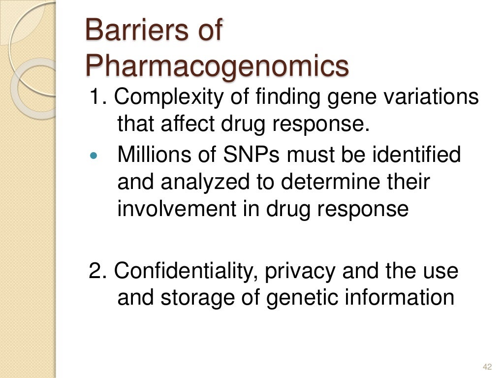 Pharmacogenetics and Pharmacogenomics