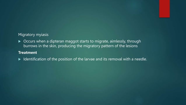 Myiasis in Ear Nose Throat and HNS .pptx