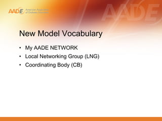 My aade network transition ppt | PPT
