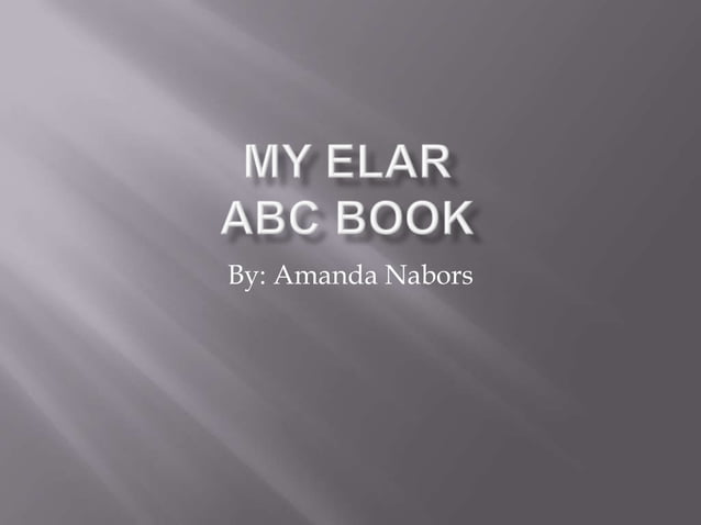 My abc book | PPT