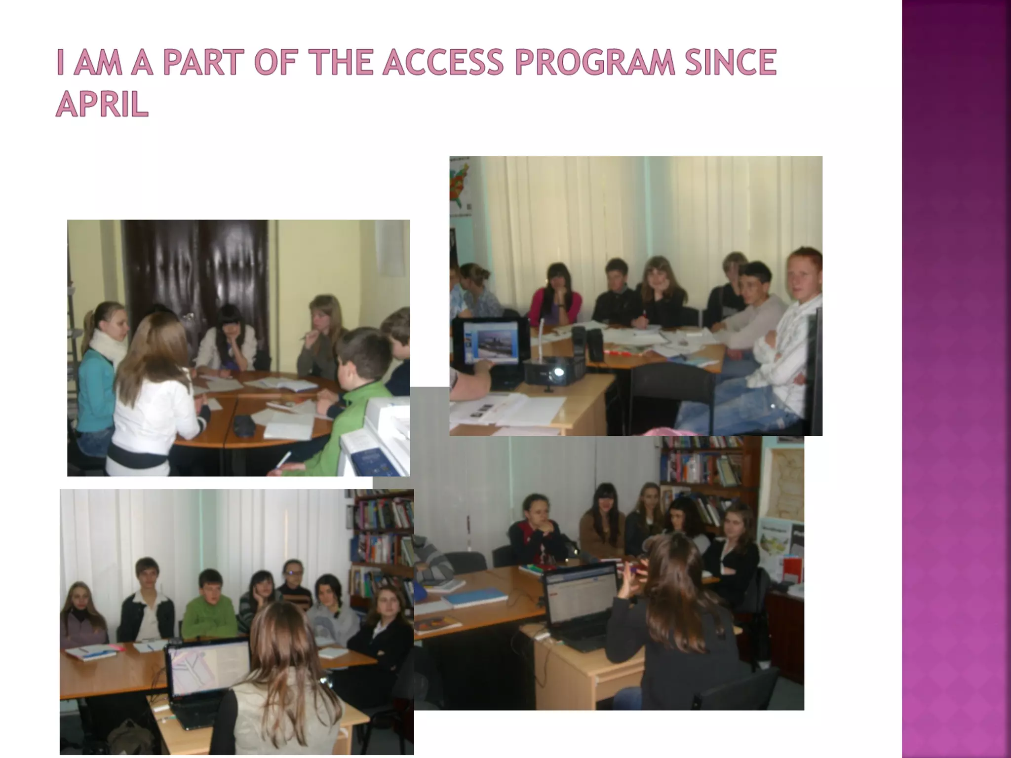 My ACCESS program experience | PPS