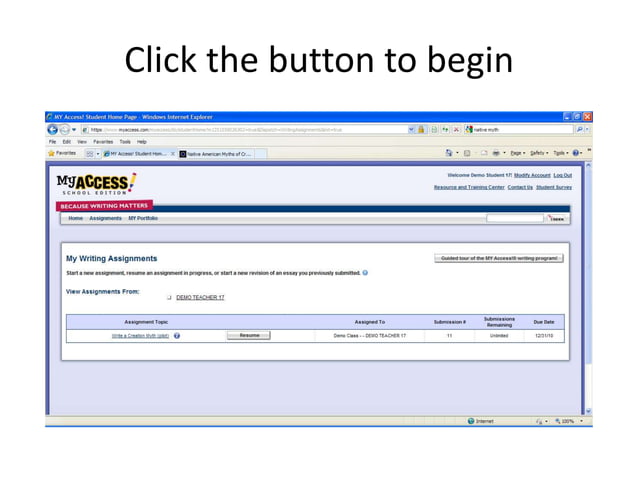 My Access Tutorial | PPT