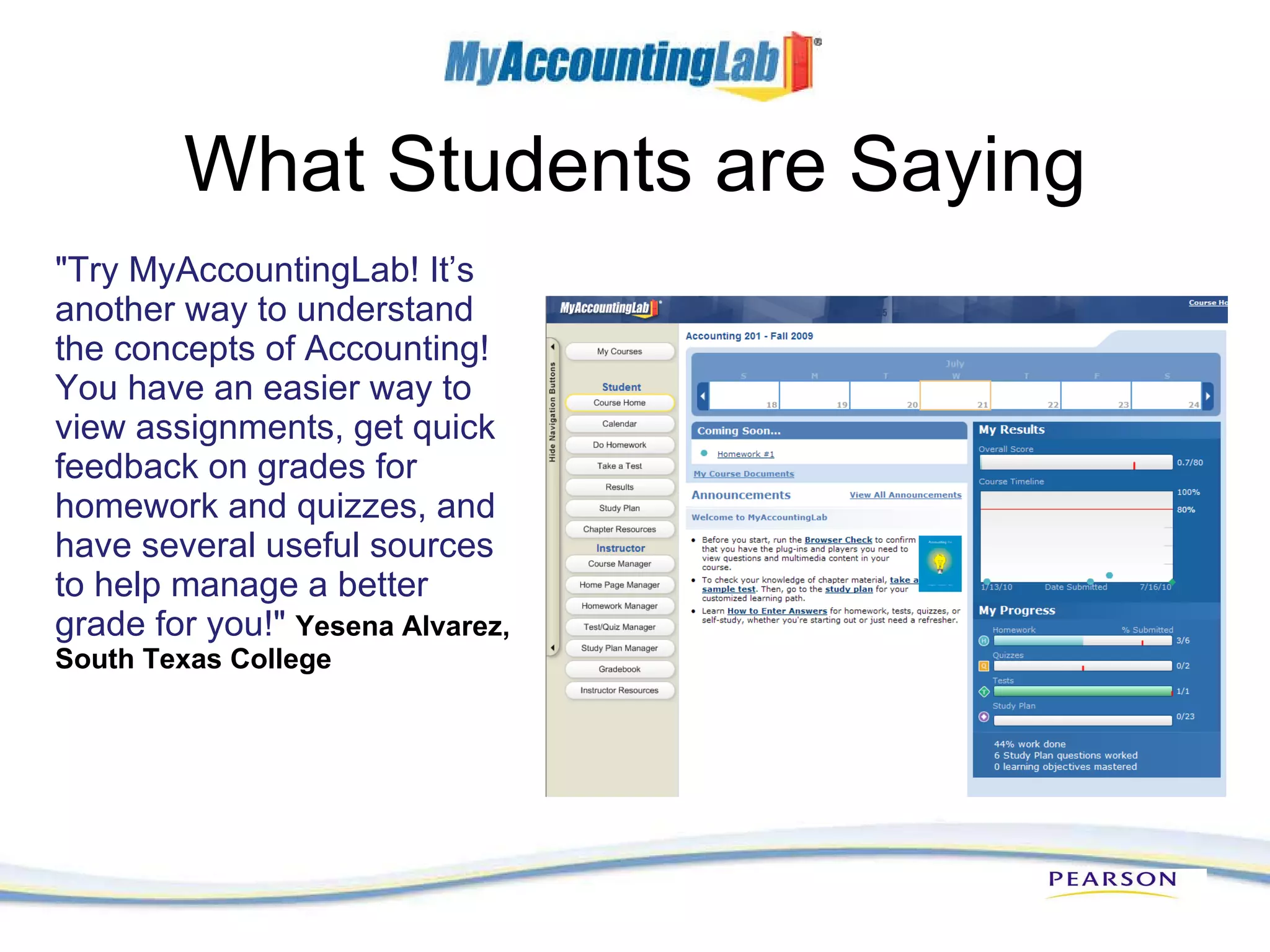 MyAccountingLab Getting Started | PPT