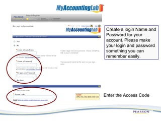 MyAccountingLab Getting Started | PPT