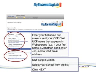 MyAccountingLab Getting Started | PPT