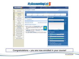MyAccountingLab Getting Started | PPT