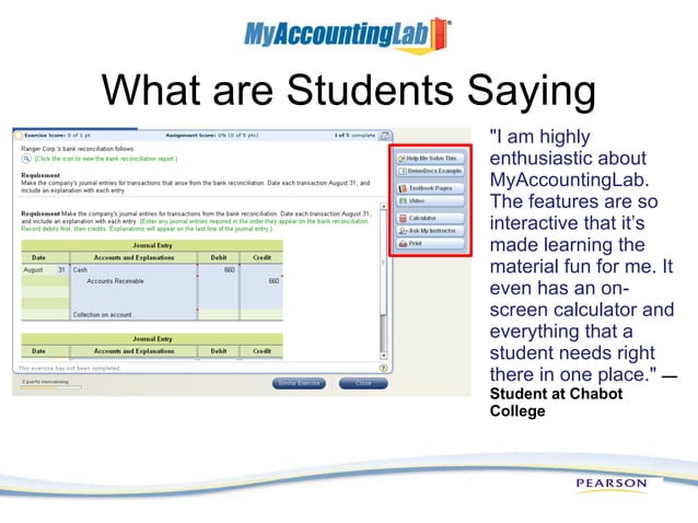MyAccountingLab Getting Started | PPT