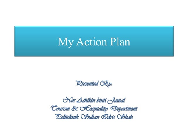 My action plan! | PPTX | Technology & Computing