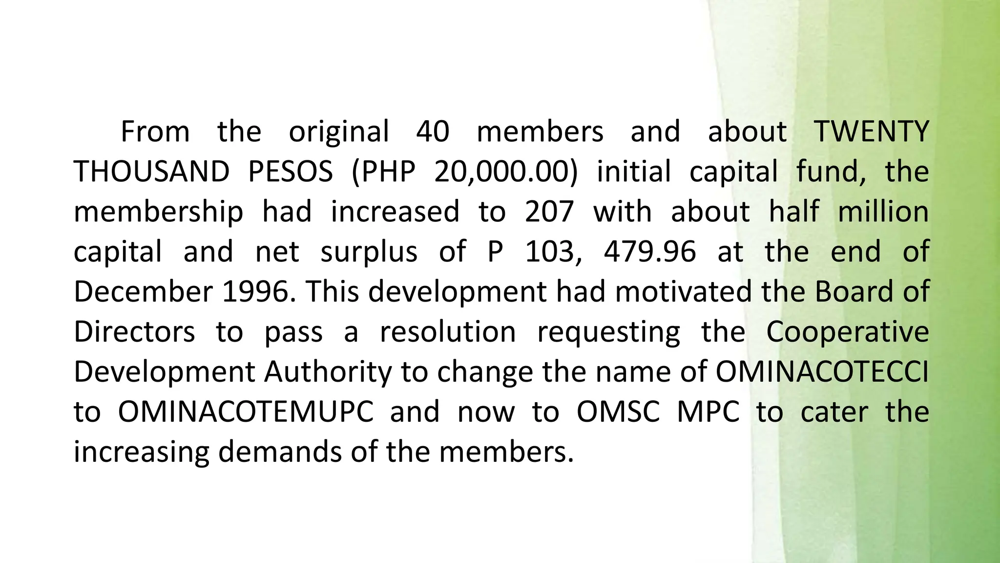 MYADRuedas-History of OMSC MPC-Principles.ppt