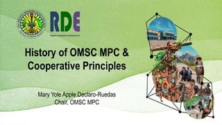 MYADRuedas-History of OMSC MPC-Principles.ppt