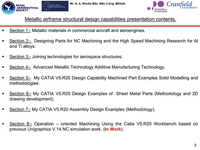 My Airframe Metallic Design Capability Studies..pdf | Sports Equipment ...