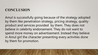 Amul presentation | PPTX