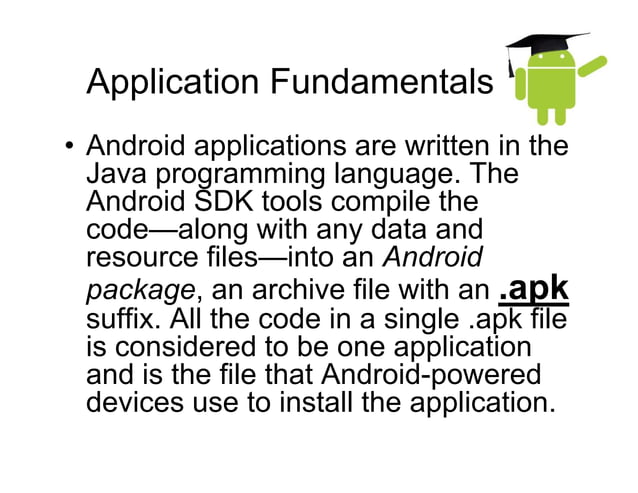 Android fundamentals and tutorial for beginners | PDF