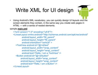 Android fundamentals and tutorial for beginners | PDF