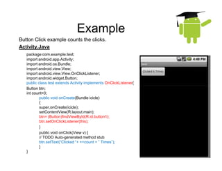 Android fundamentals and tutorial for beginners | PDF