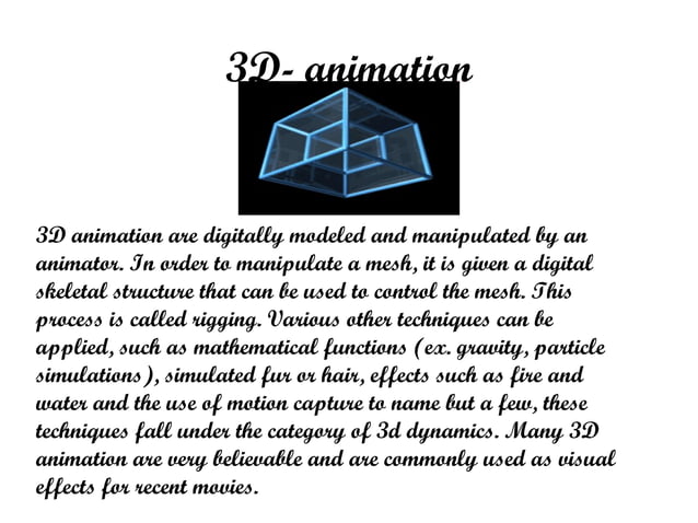 My animation project | PPT