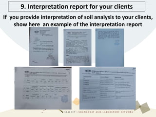Myanmar, Soil and Plant Analysis Laboratory, Ministry of Agriculture ...