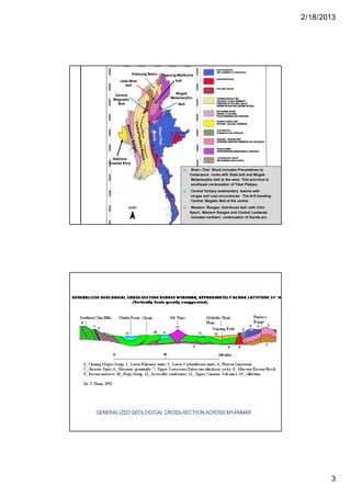 Myanmar mineral-resources-presentation-2013 | PDF