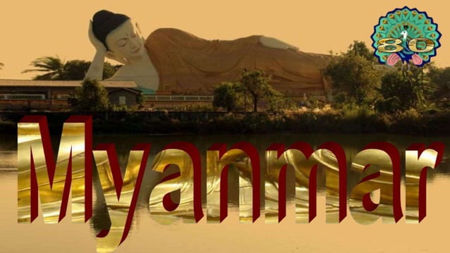 Myanmar 80 Greetings and colors from Myanmar | PPSX | Asia Travel ...