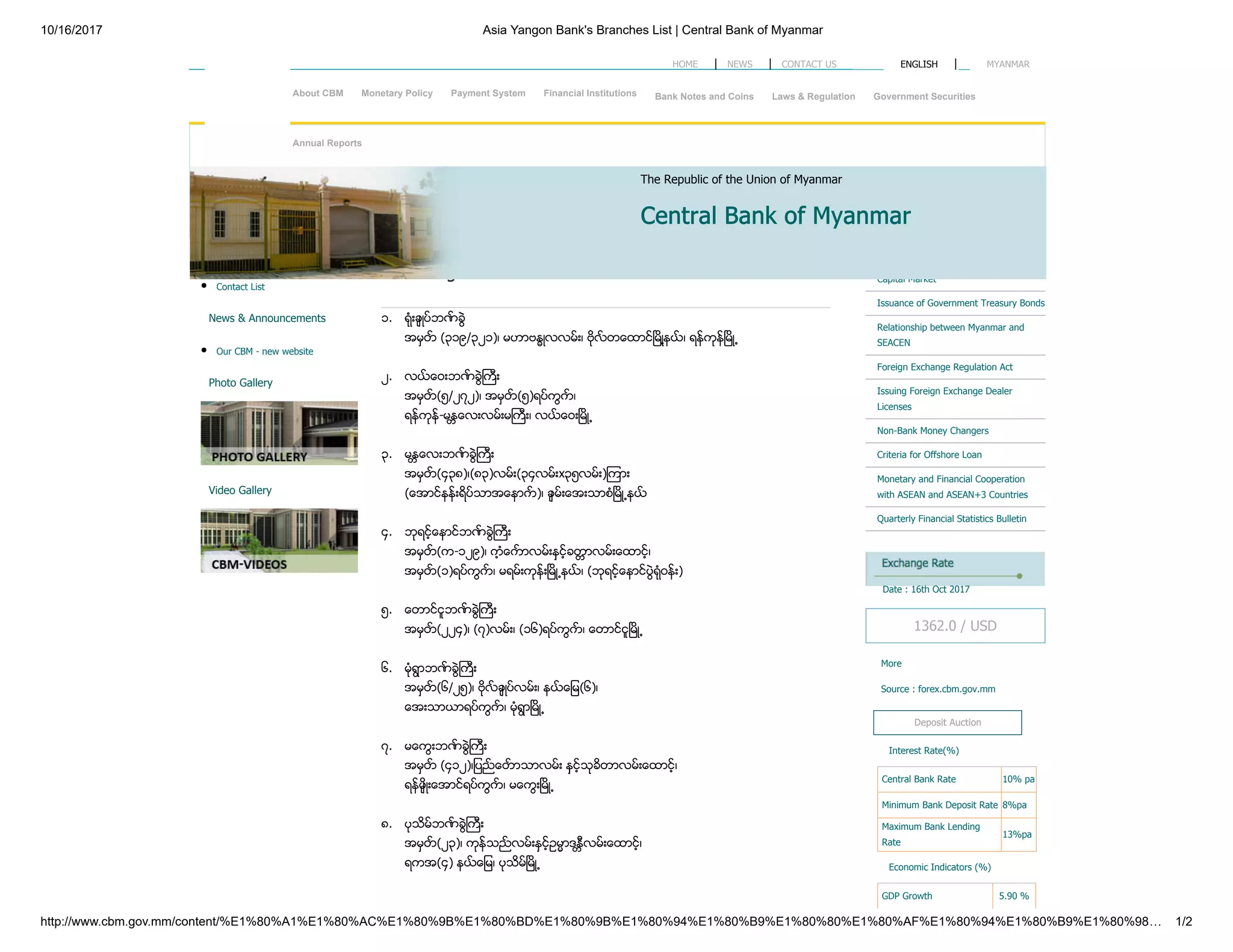 MYANMAR BANKS COLLECTION | PPT