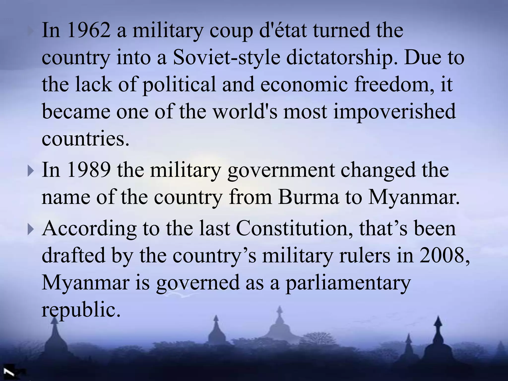 Myanmar (Burma) | PPTX