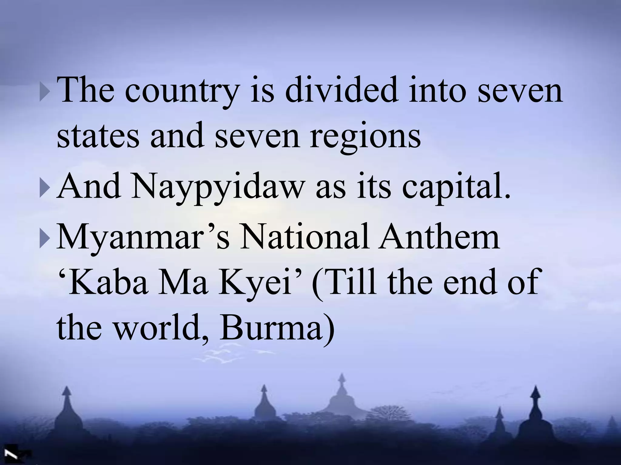 Myanmar (Burma) | PPTX