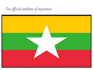 Myanmar (Burma) | PPTX