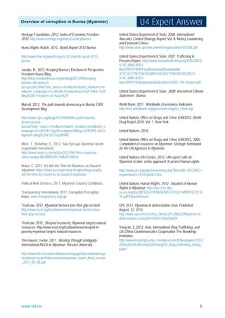 MYANMAR CORRUPTION REPORT COLLECTION 2017-2018 | PDF | Asia Travel ...