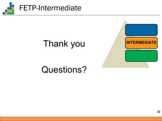 Myanmar fetp intermediate implementation plan | PPT