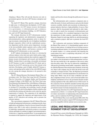 Myanmar ICT Overview | PDF
