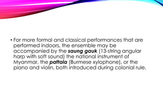 Grade 8: Myanmar Music | PPTX