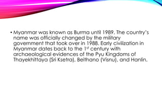 Grade 8: Myanmar Music | PPTX