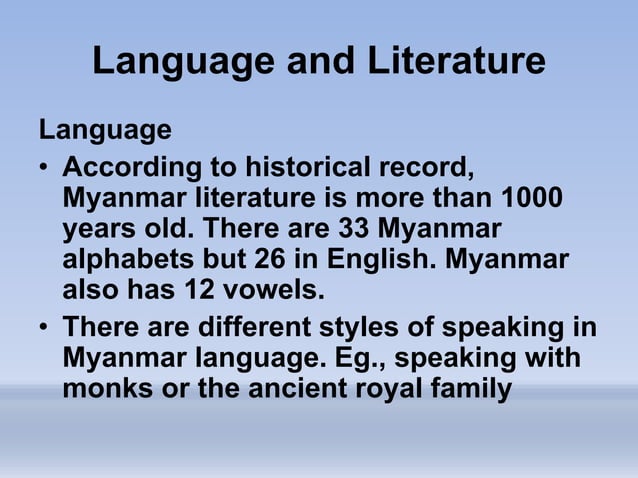 Myanmar | PPTX