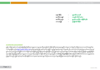 Myanmar version | PPT