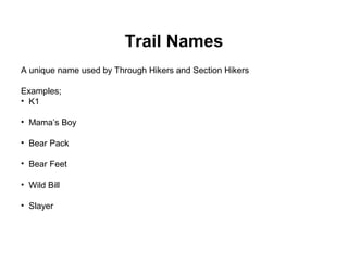 My appalachian trail hike | PPT